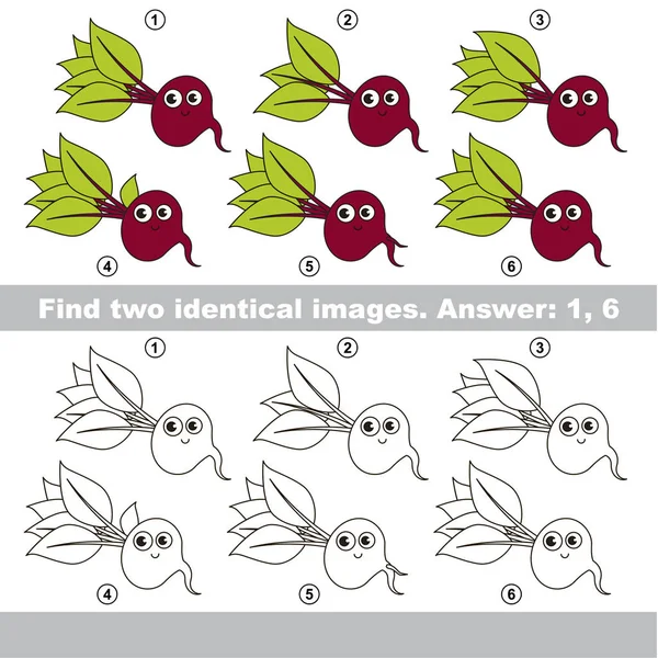 Visual game for kids to find hidden couple of objects. Stock Vector ...