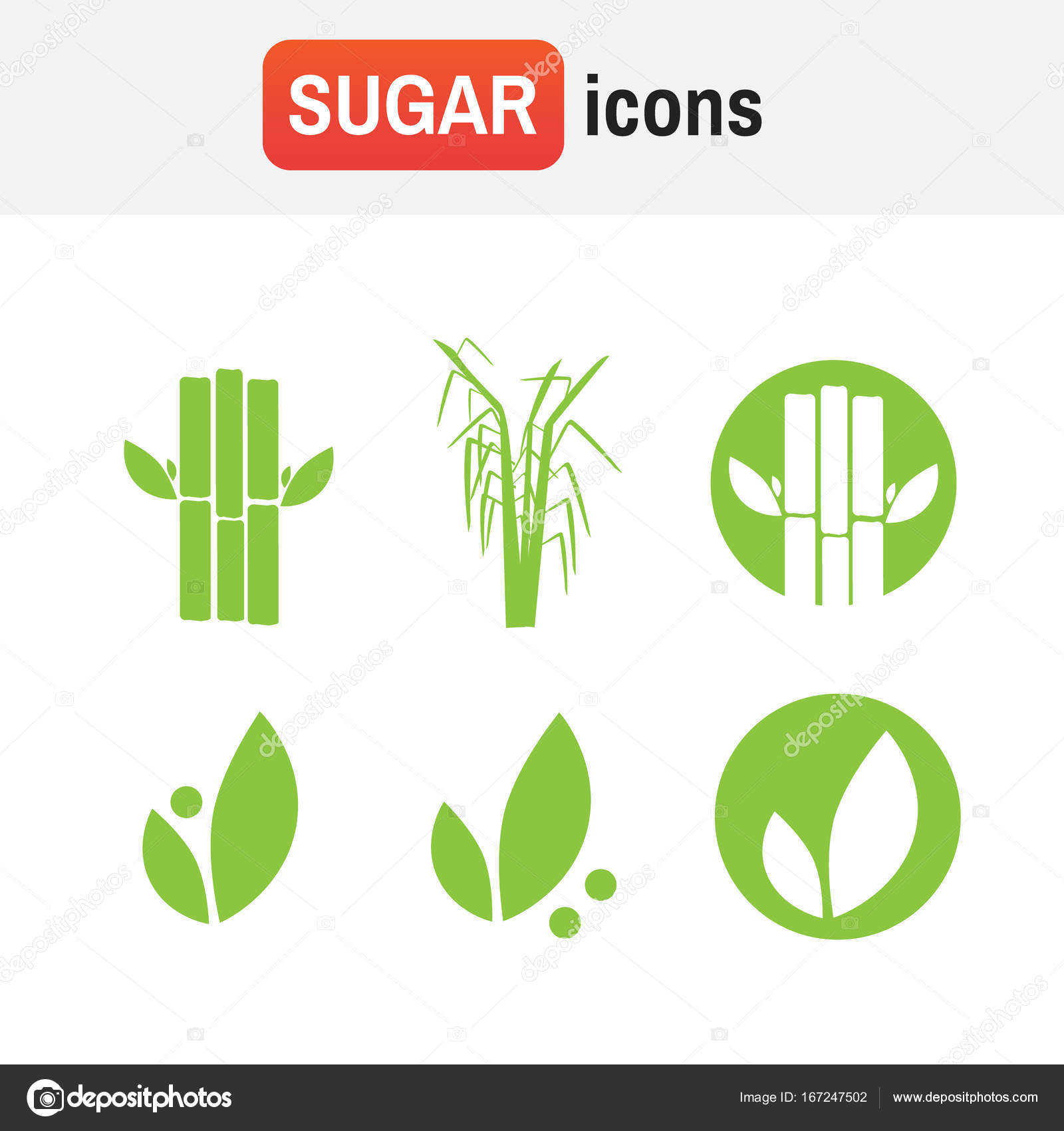 Sugar cane icon. Sugar cane illustration vector — Stock Vector © myub ...