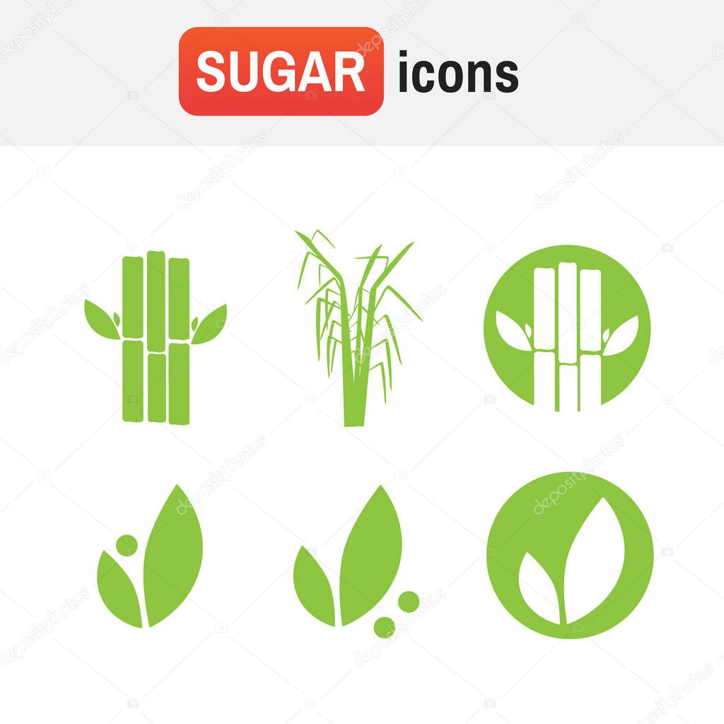 Sugar cane icon. Sugar cane illustration vector — Stock Vector © myub ...