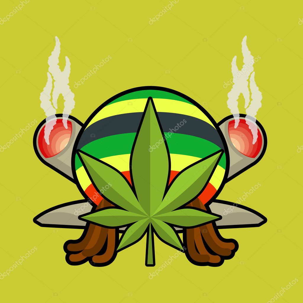 Weed Logo Rasta