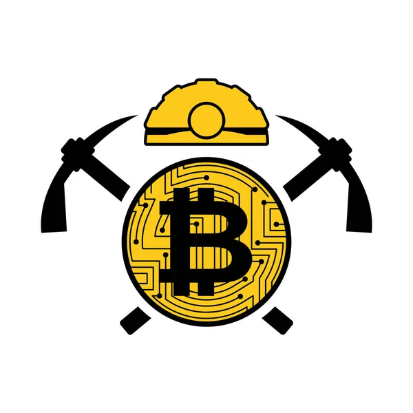 Bitcoin Mining Logo