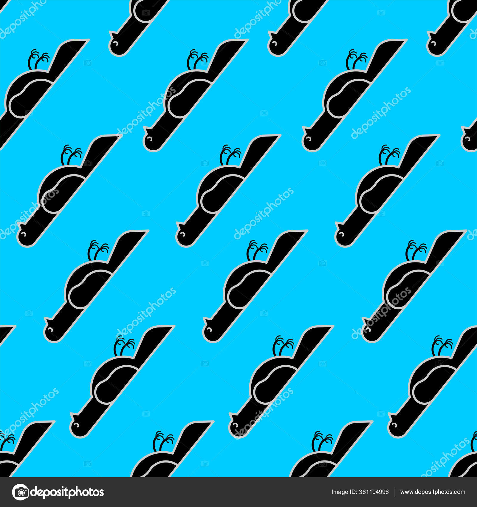 Apocalypse Pattern Seamless Dead Birds Fall Sky Background Stock Vector ...