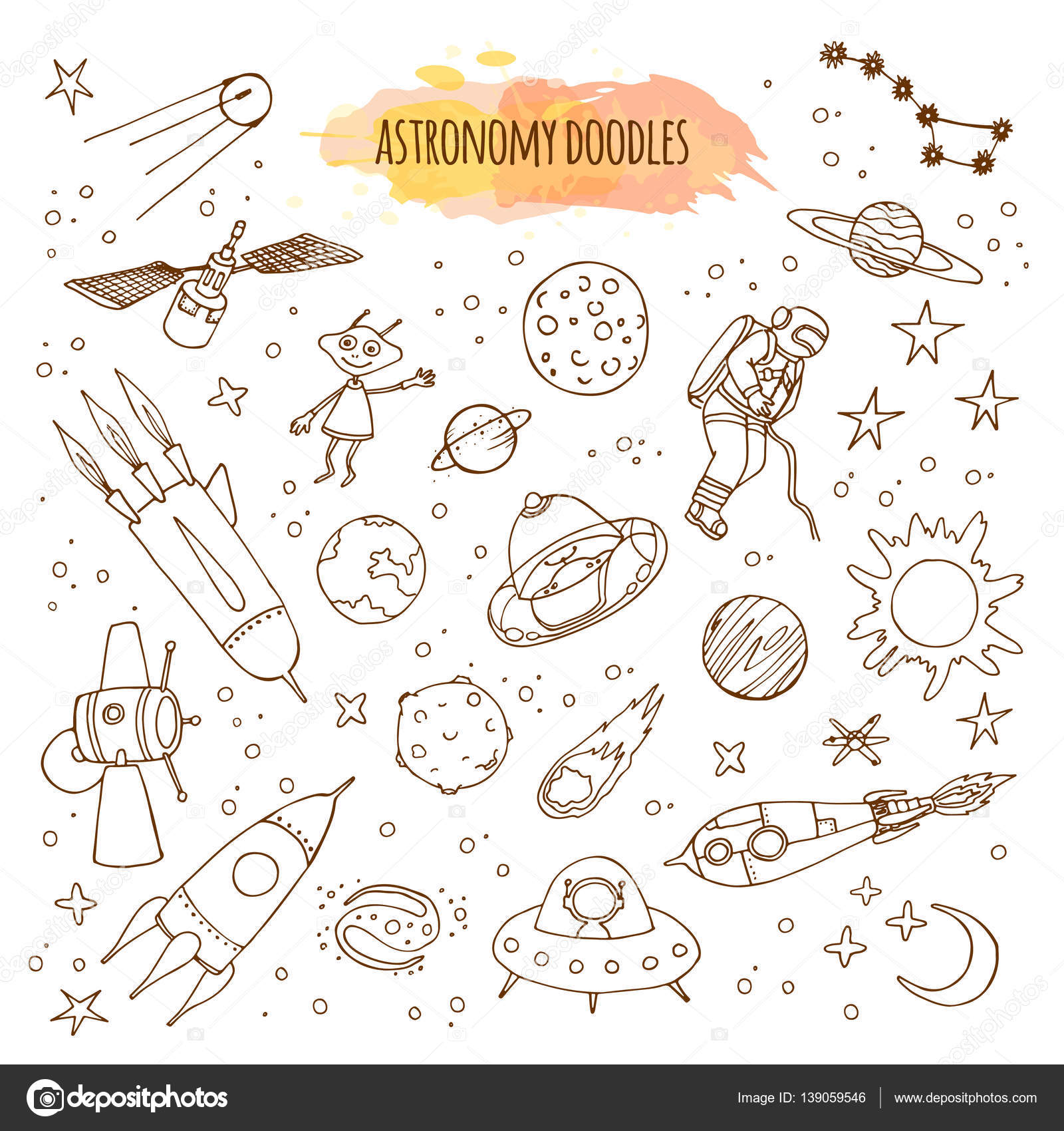 Astronomy Doodles