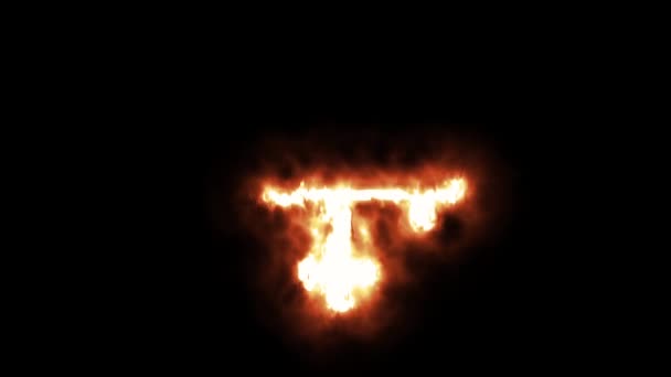 Burning Cross - Cross Burning in Flames — Stock Video © Footageisland ...