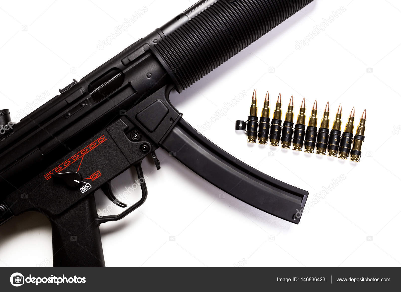 Mp5 With Silencer