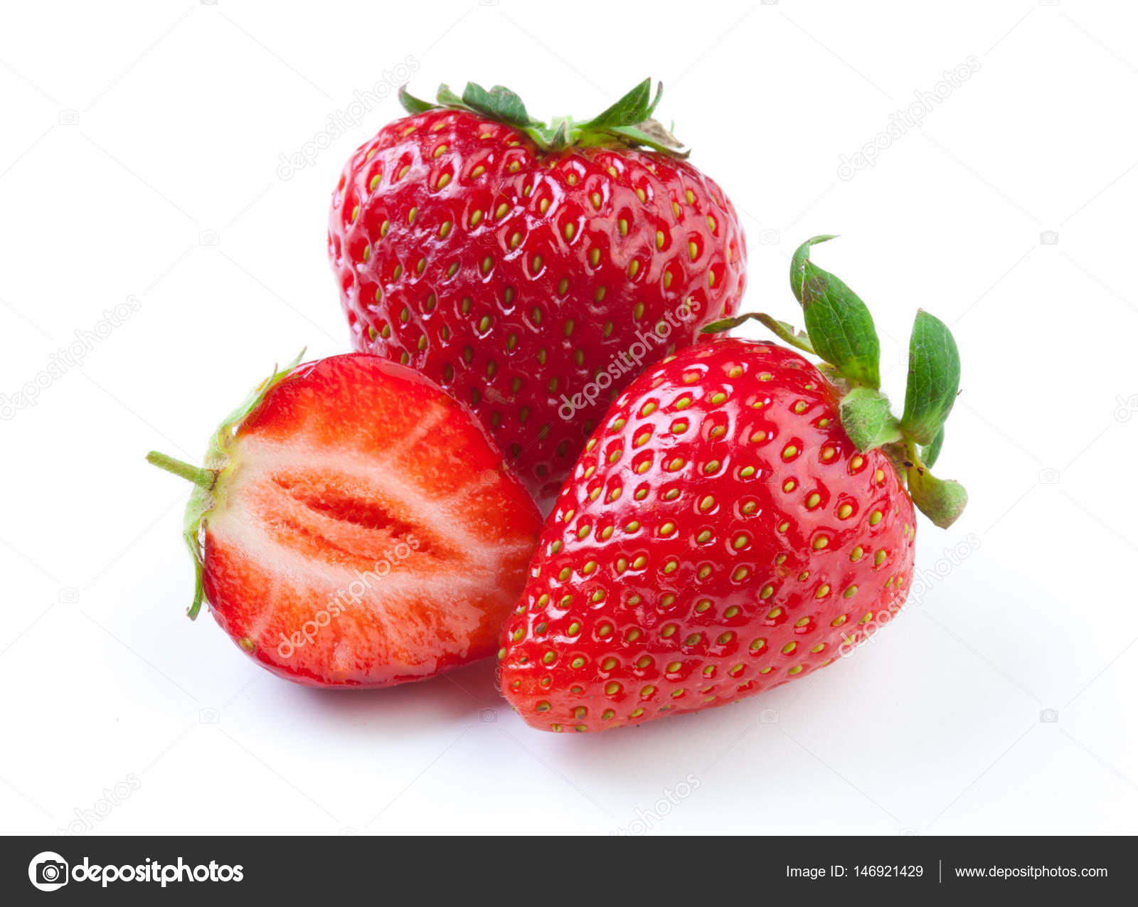 Beautiful red strawberries — Stock Photo © Fotofabrika #146921429