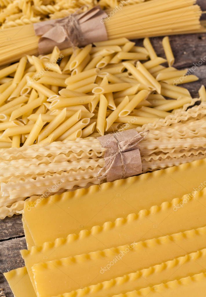 Mixed pasta varieties — Stock Photo © Fotofabrika #146969207