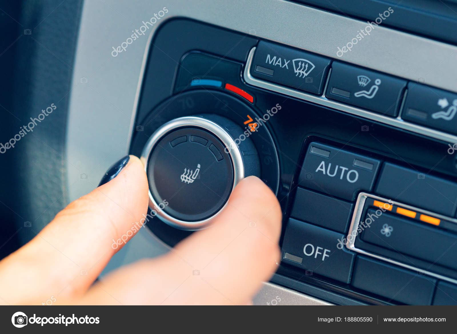 Climate Control Unit New Car — Stock Photo © Fotofabrika #188805590