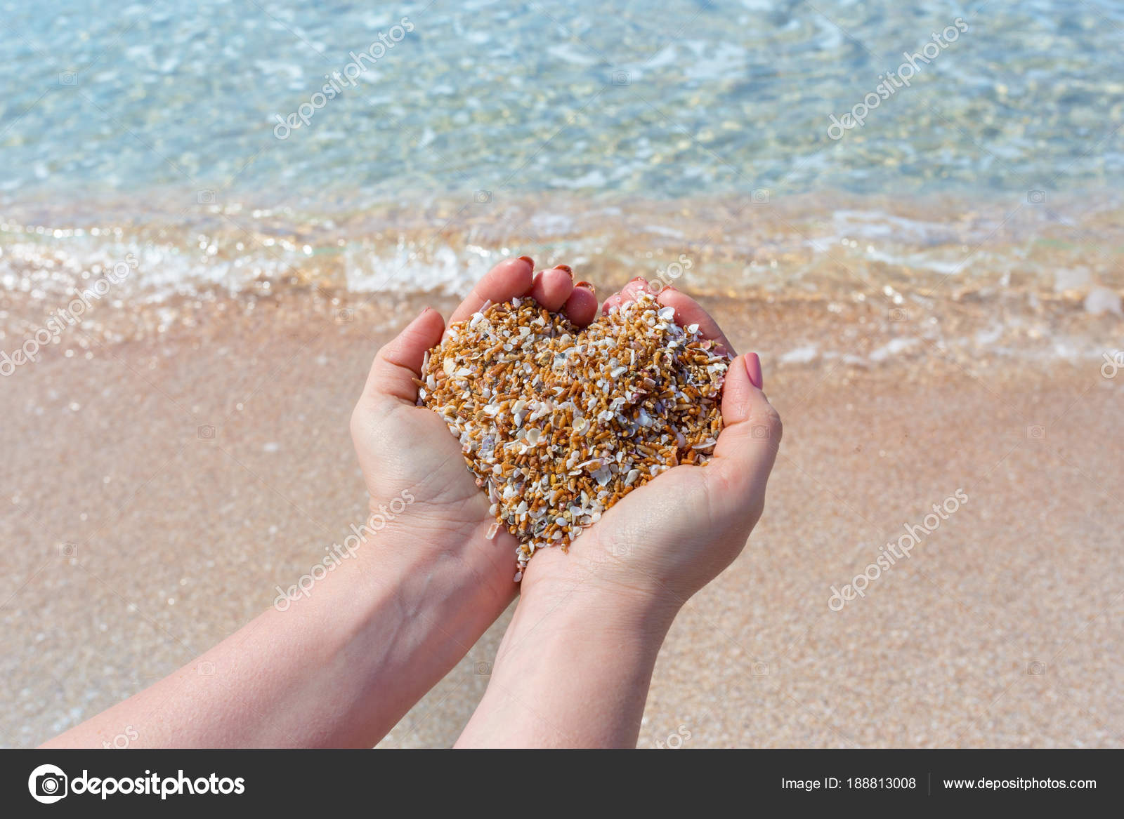 Sand Hands Sea Beach Stock Photo by ©Fotofabrika 188813008