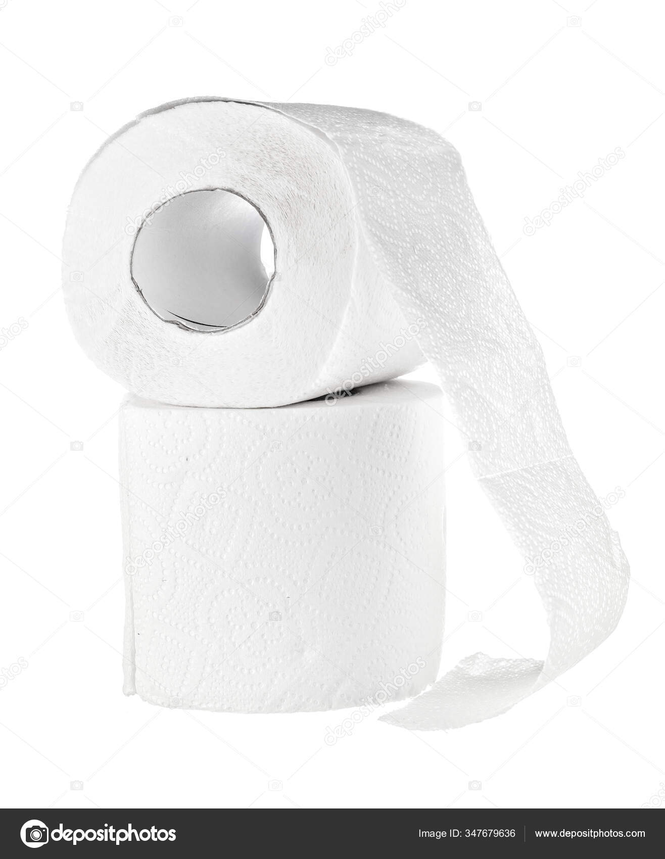 Toilet Paper Isolated White Background — Stock Photo © Fotofabrika ...