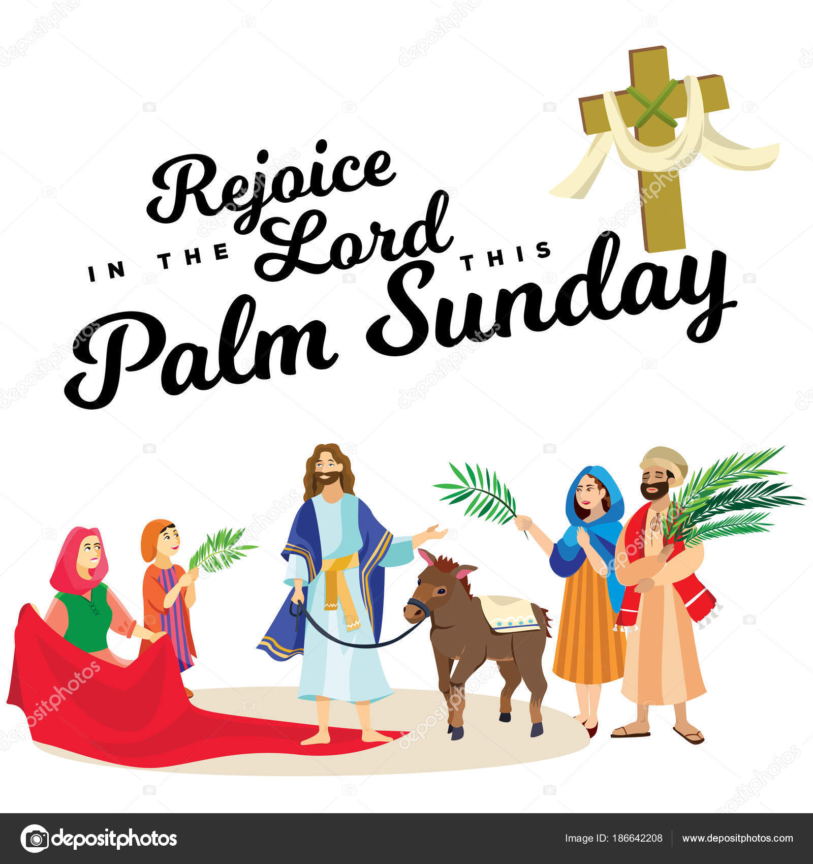 Palm Sunday Clipart Religious