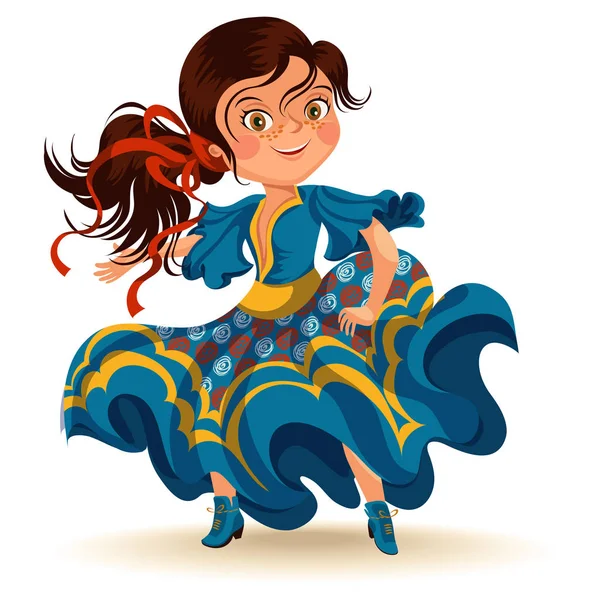 Salsa Dancing Cartoon Girls