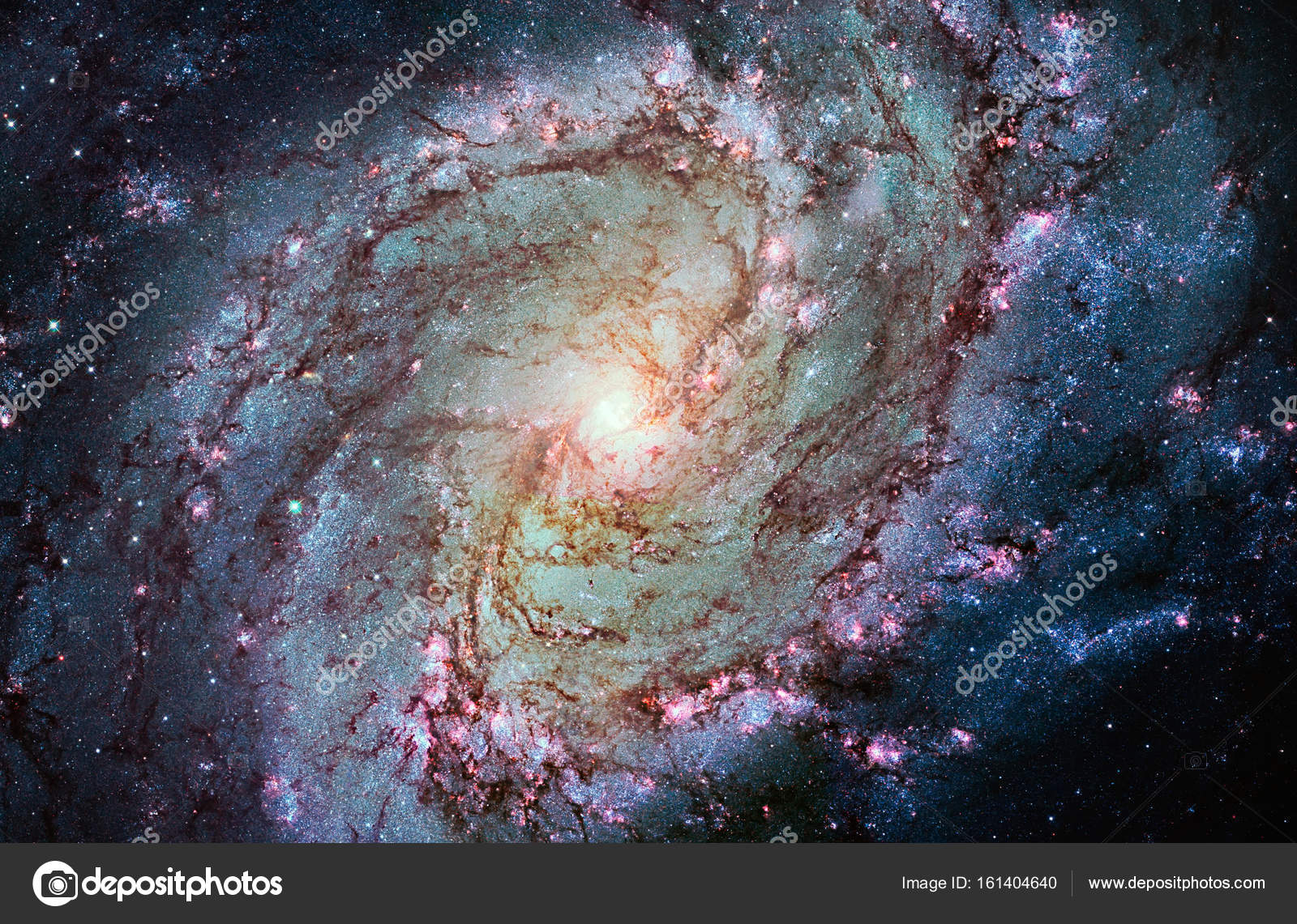 Messier 83, Southern Pinwheel Galaxy, M83 in the constellation Hydra ...