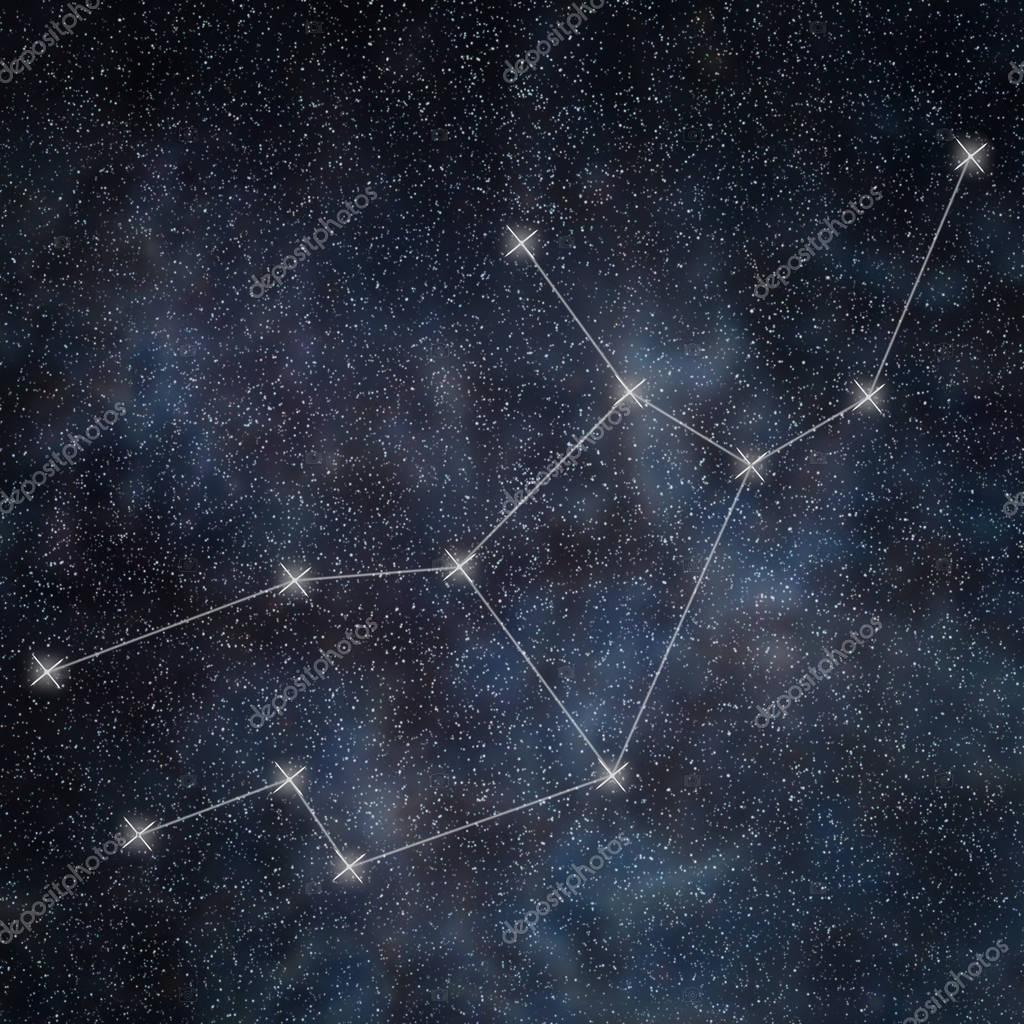 Constelaci n de Virgo. Signo del zod aco Virgo l neas de constelaci n Galax 2024