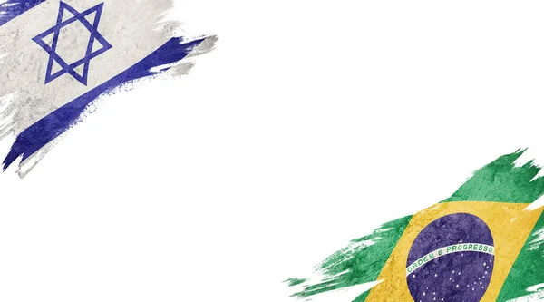 Bandeiras de israel e brasil Stock Photos, Royalty Free Bandeiras de ...
