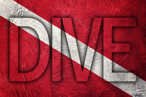 Scuba Diving Flag Wallpaper