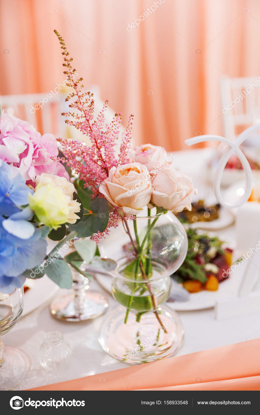 Floral For Banquet Tables