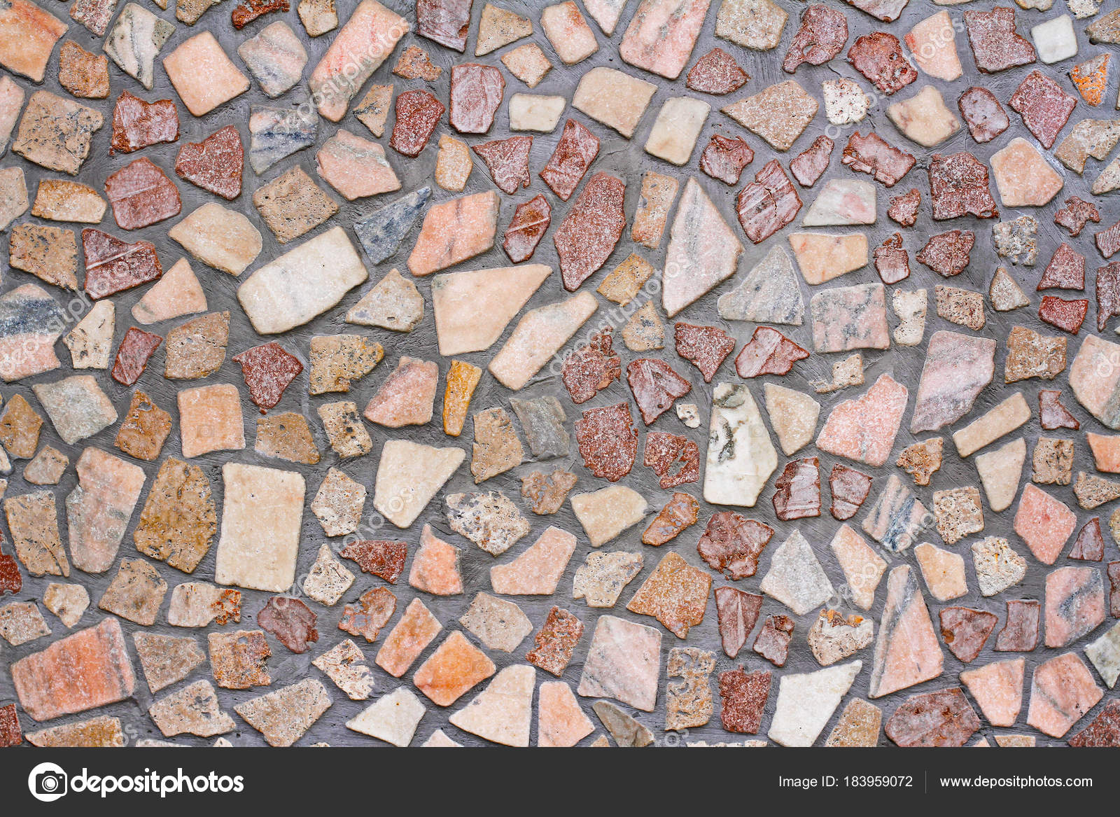 Wall Small Stones Background Texture Stock Photo by ©yulyao 183959072