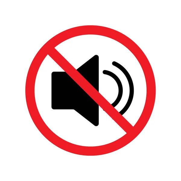Prohibited Sign For Keep Silent — Stock Vector © Merly69 118483008