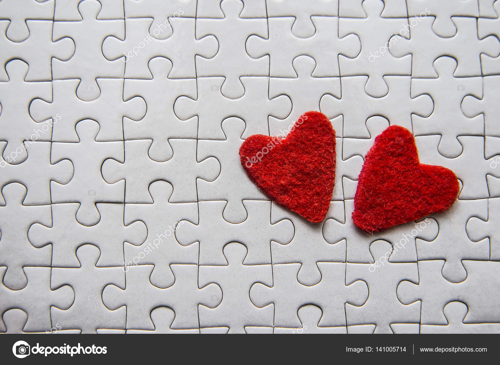 Two hearts on puzzle Stock Photo by ©borjomi88 141005714