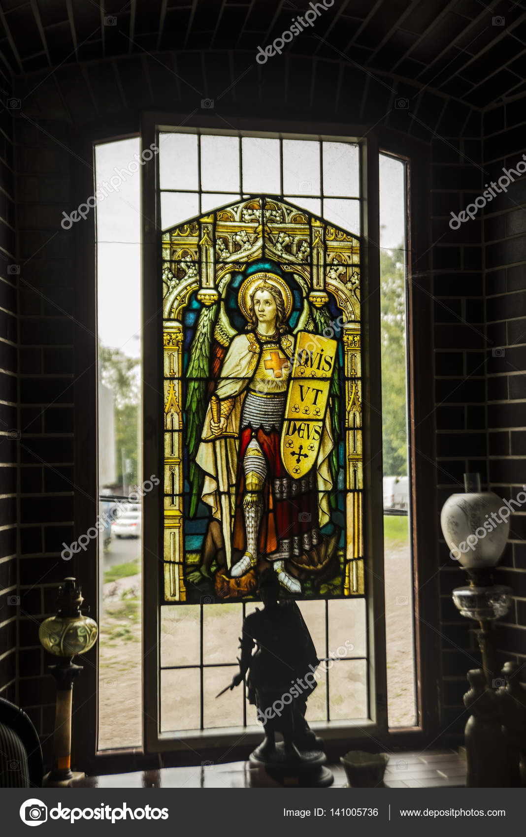 Archangel Michael Stained Glass