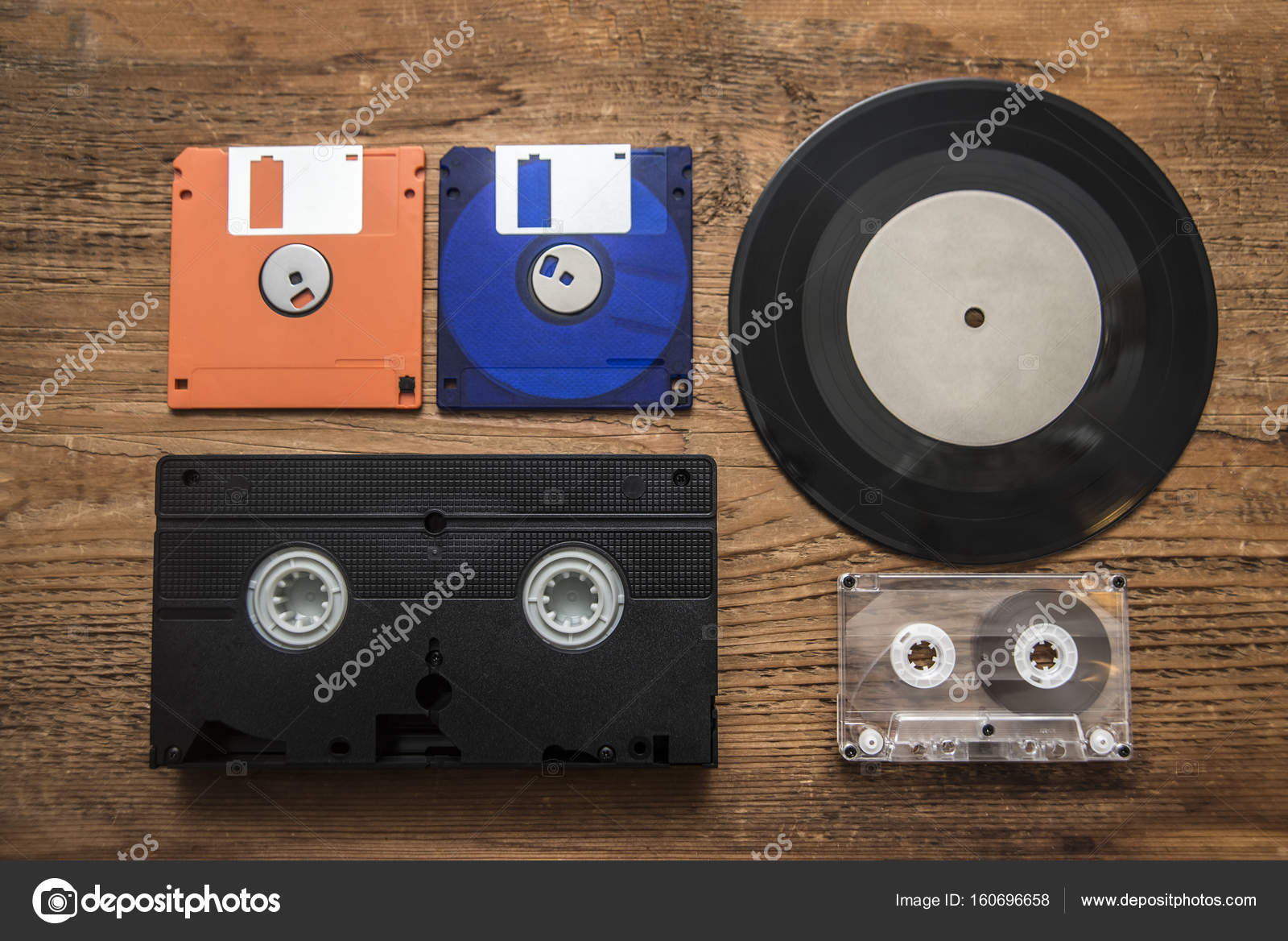 Retro storage devices. — Stock Photo © borjomi88 #160696658
