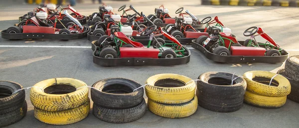 Go cart race — Stock Photo © geniuslady #3449465