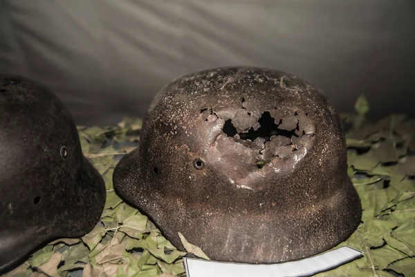 Rusty World War Military Helmets Stock Photo by ©borjomi88 195795740