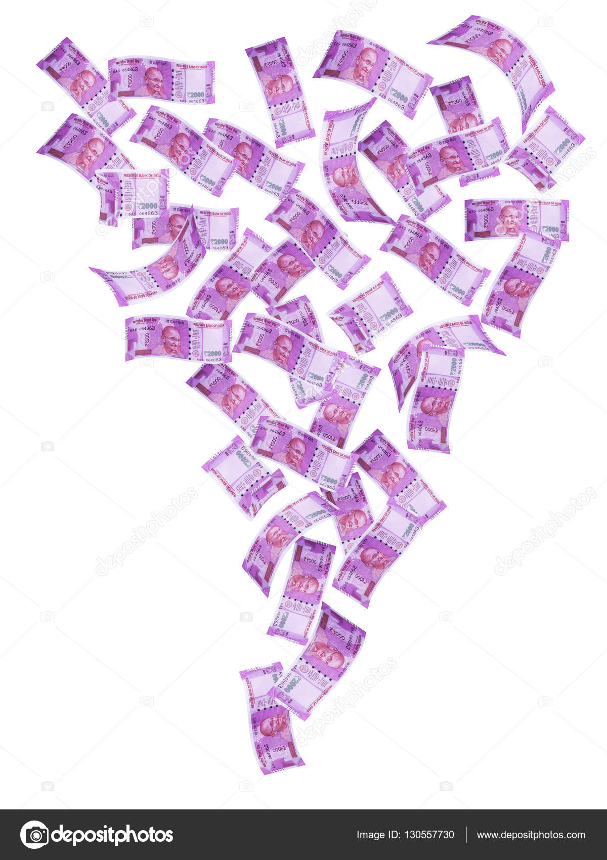 Falling Indian Coins Old Indian Rupee Coins Falling On Pile Close Up,