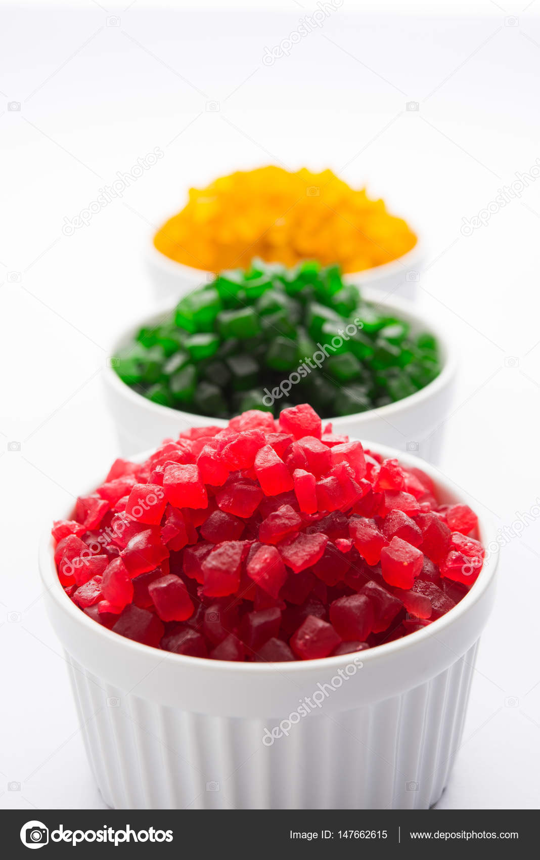 Premium Photo Sweet Fruit Candy Also Know As Tutti-frutti, Candied ...