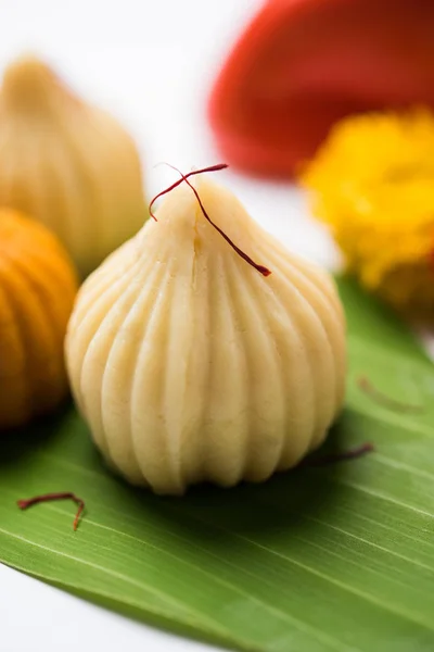 Un modak es un dumpling dulce indio popular en muchas partes de la ...