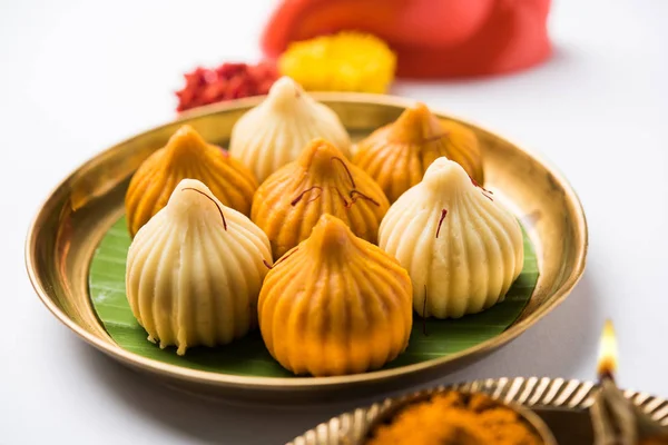 A modak is an Indian sweet dumpling popular in many parts of India. It ...
