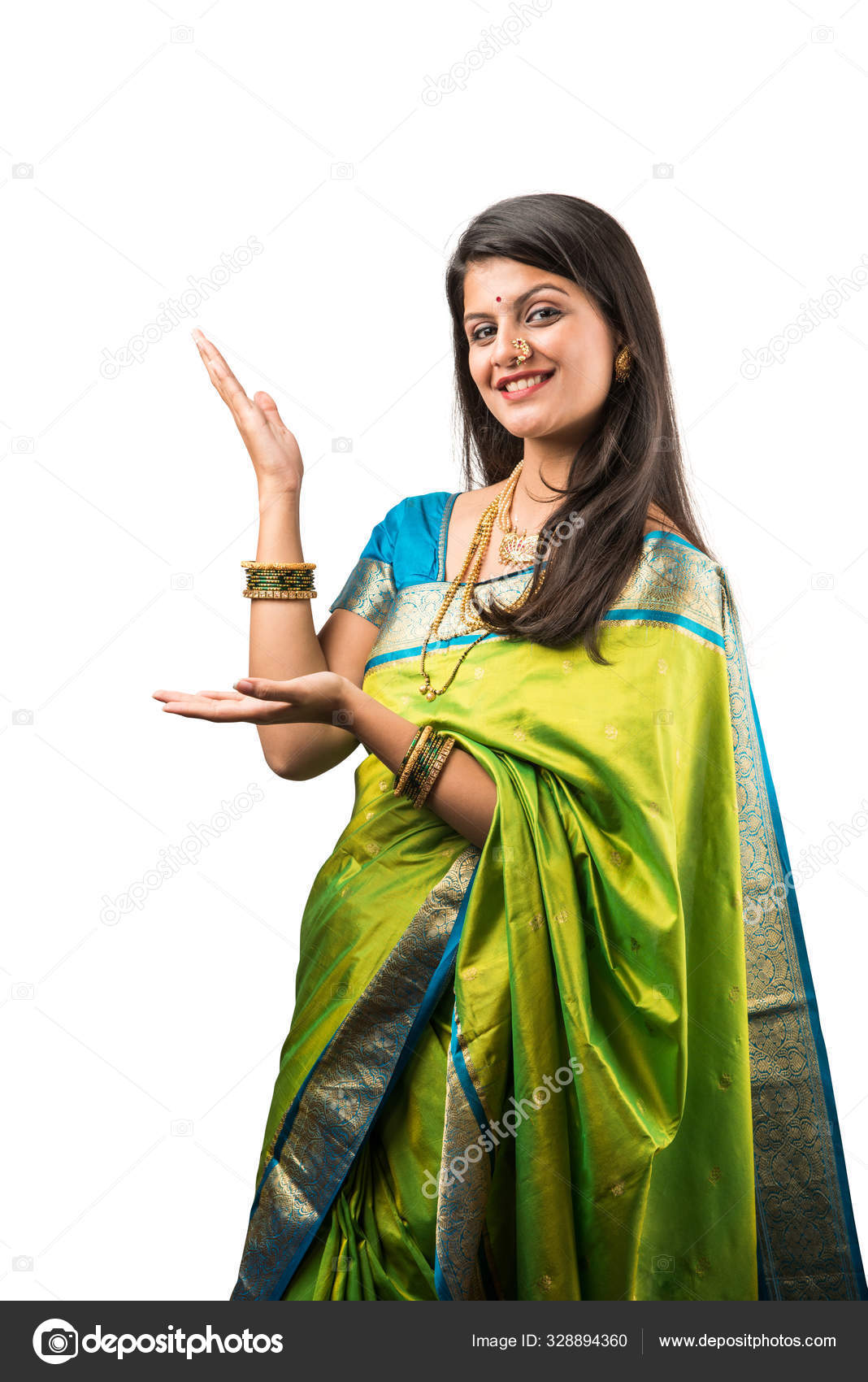Indian Woman Standing