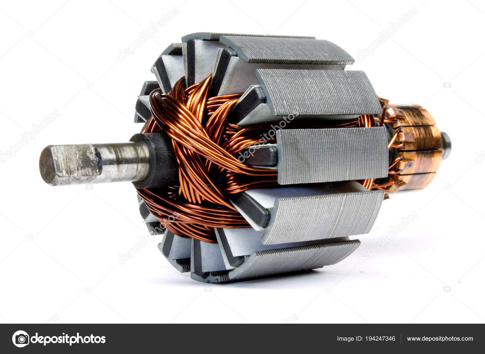 Electric Motor White Background Stock Photo by ©kirilllutz 194247346