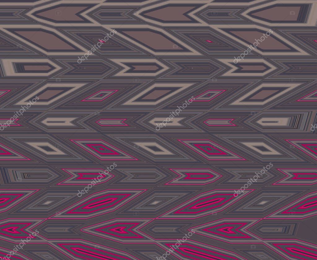 Ilustración colorida de mosaico creada con líneas, triángulos y ...