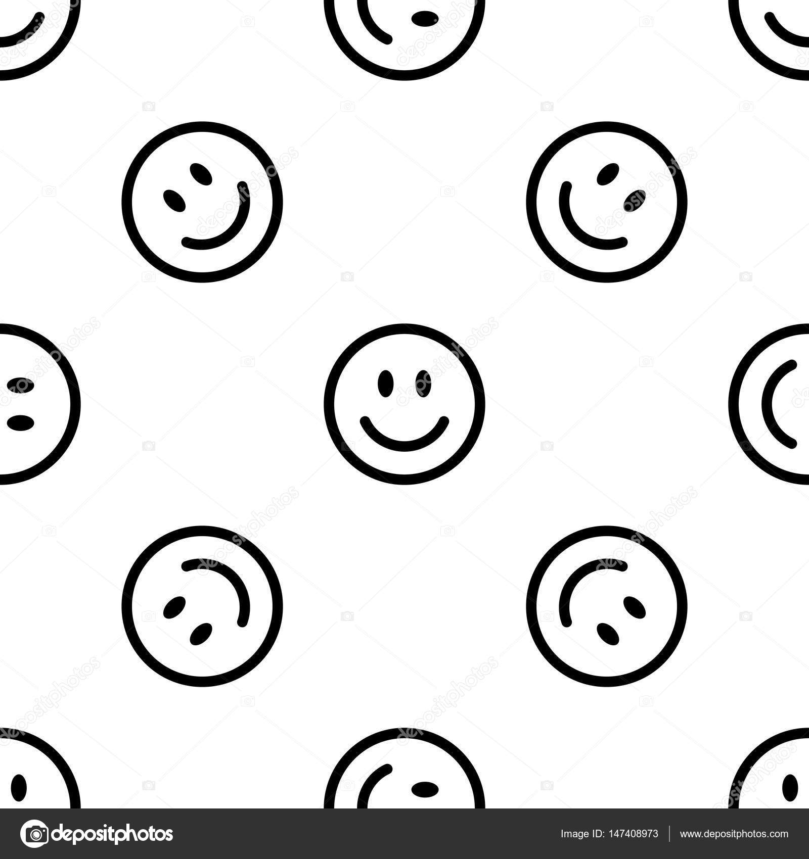 Smile line icon pattern Stock Vector by ©Alliya2000 147408973