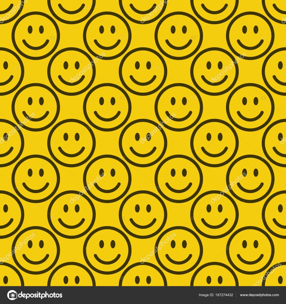 Seamless emoji pattern Stock Vector Image by ©Alliya2000 #167274432