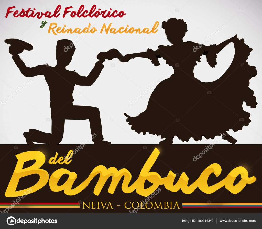 Bambuco's Silhouette Dance Performance for Colombian Folkloric Festival ...