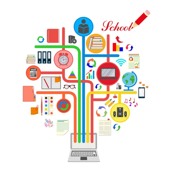 100,000 Tecnologia escuela alumno Vector Images | Depositphotos