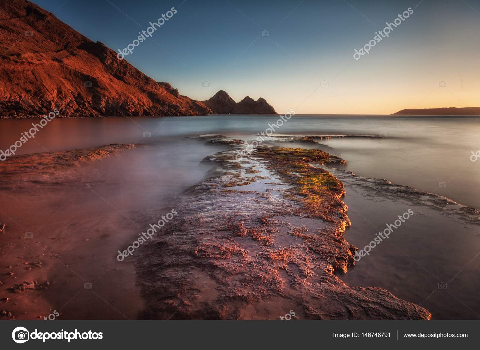 Three Cliffs Bay Gower Stock Photo by ©Canonfodder 146748791