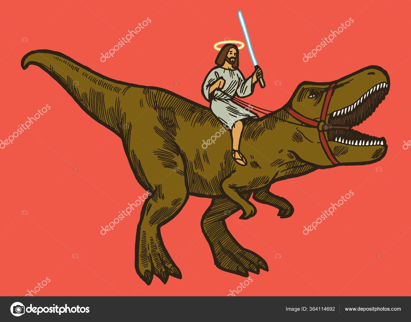 Dinosaurs And Jesus