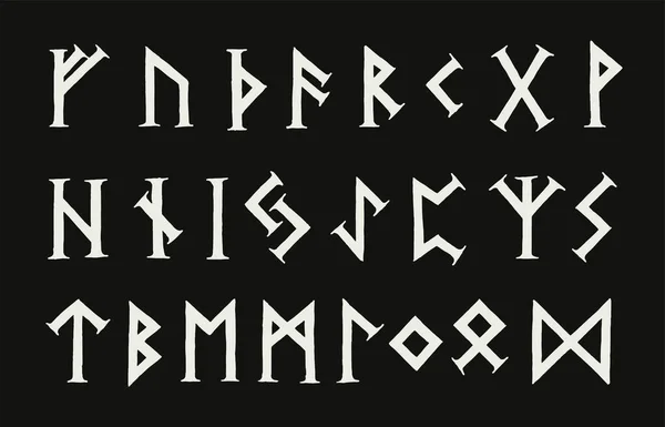 Futhark Runes Occult Heathen Pagan Stock Vector Image by ©ttd1387 ...