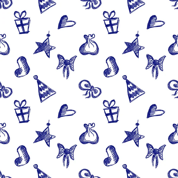 Vector seamless pattern, graphic illustration Stock Vector by ©JeveeArt ...