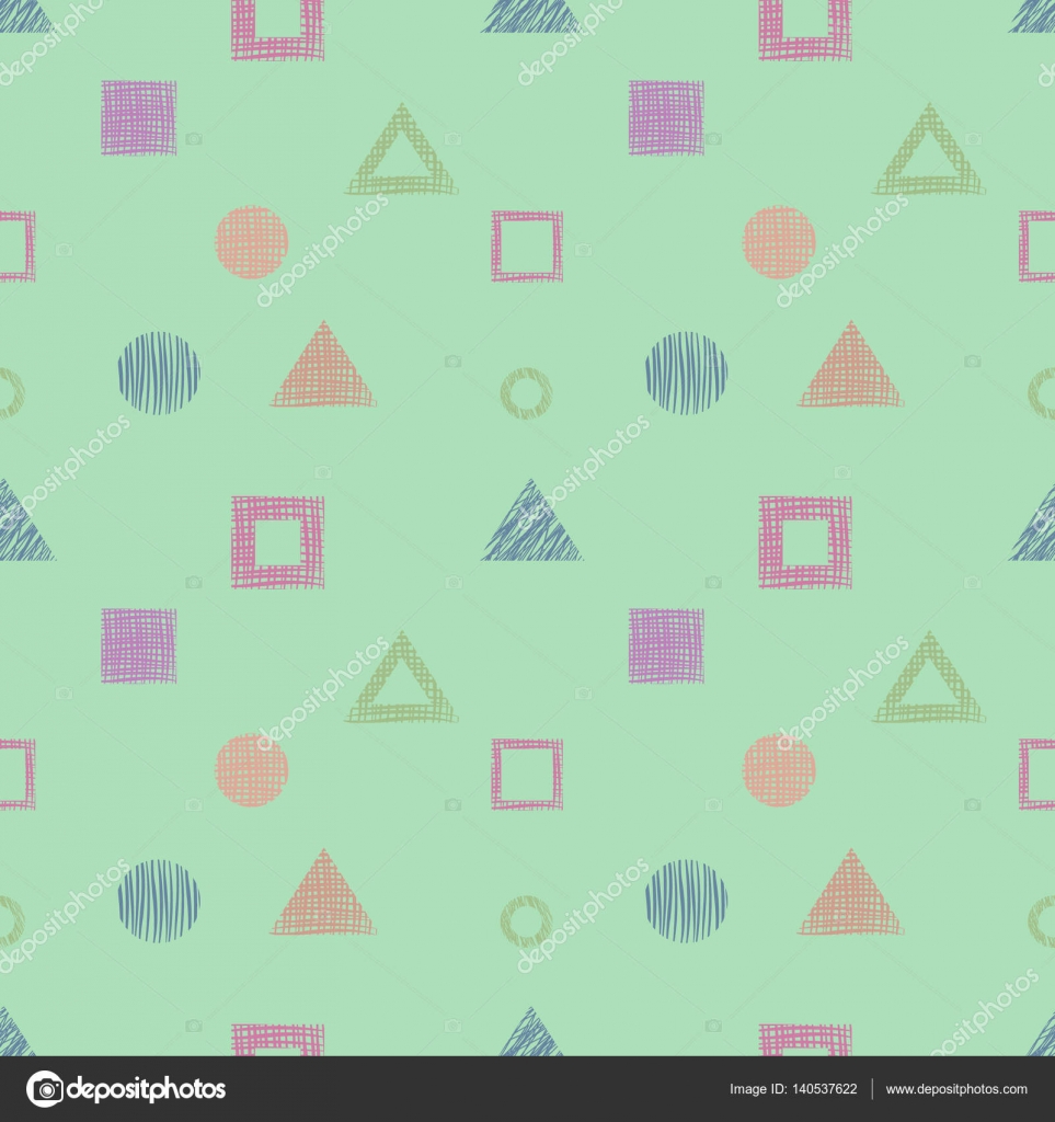 Vector seamless pattern, graphic illustration Stock Vector by ©JeveeArt ...