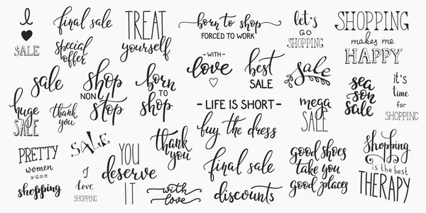 Shopping labels signs Stock Vector Image by ©LenaRo #89087902