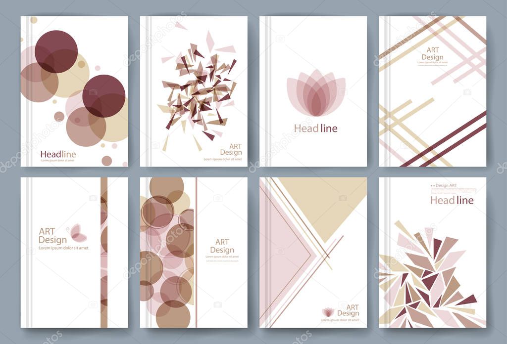 Folleto vectorial, folleto, plantilla de p ster de portada de revista. folletos, presentaciones ...