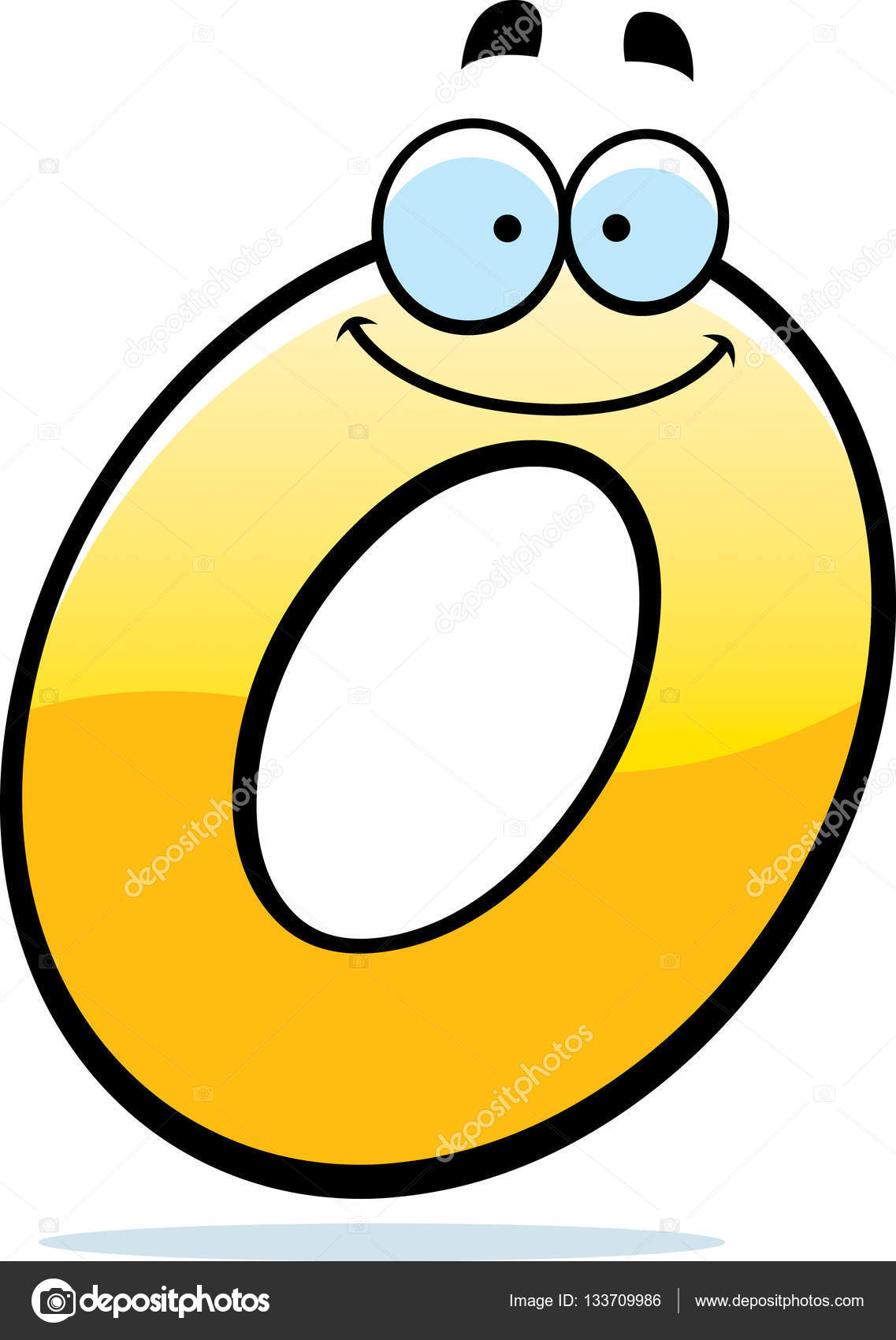 Cartoon Letter O Stock Vector Image by ©cthoman #133709986
