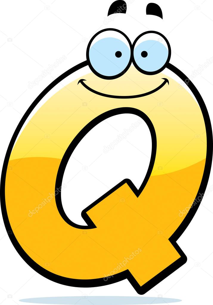 Cartoon Letter Q — Stock Vector © cthoman #133710042