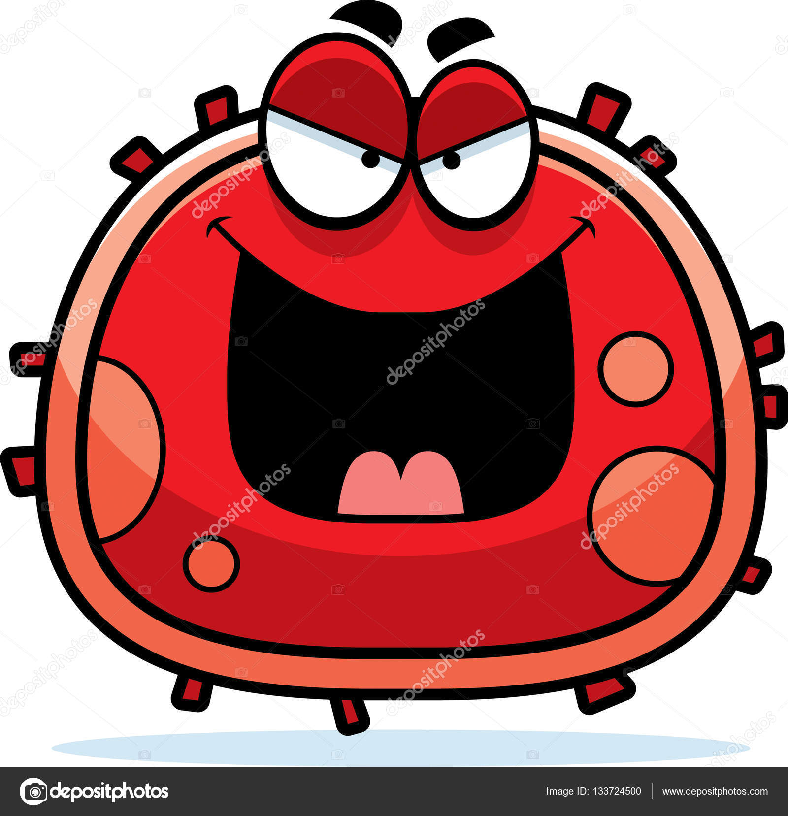 Glóbulos rojos malignos Vector de stock #133724500 de ©cthoman