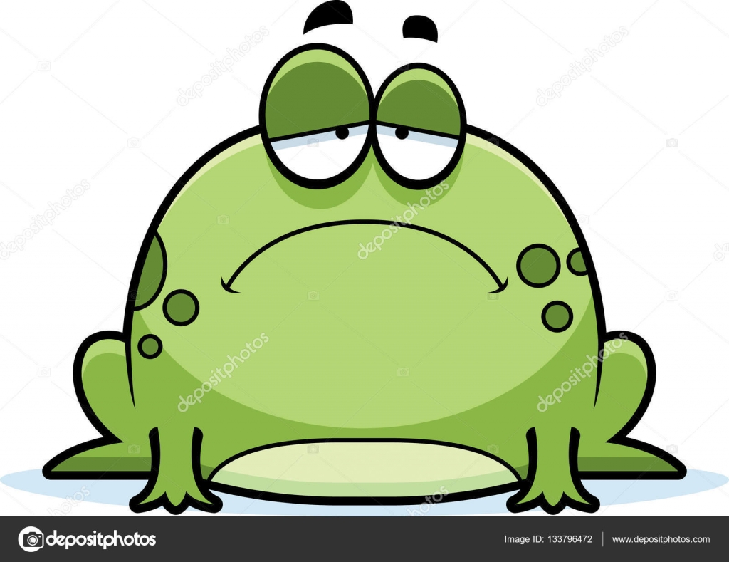 Meme Rana Triste Divertente